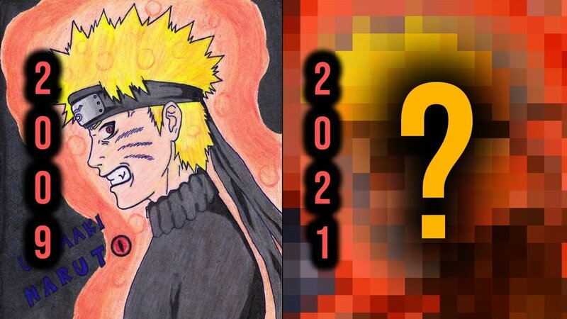 Remake: naruto drawing [2009 X 2021]