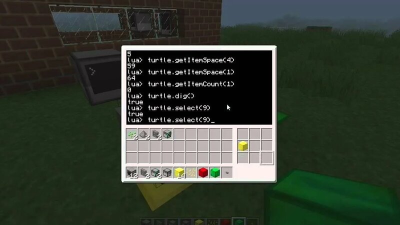 [Уроки] Minecraft Computercraft. Урок 10. Черепашки, основы - Смотреть ...