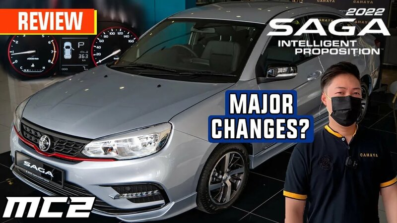 Review: 2022 proton saga MC2 facelift | price from Rm34k - Rm44k ...