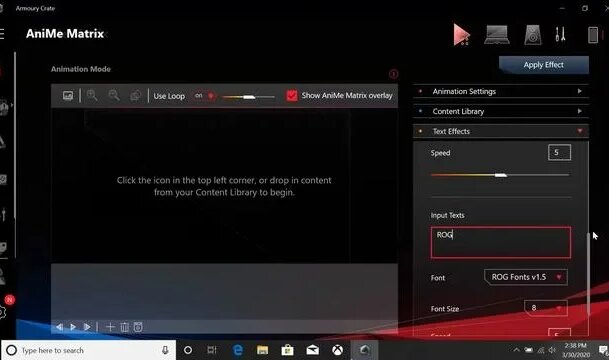 How to use Anime Matrix g14 tutorial | full details of ASUS rog ...