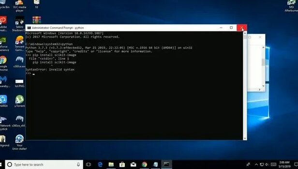 pip install scikit-image SyntaxError: invalid syntax fix - Смотреть ...