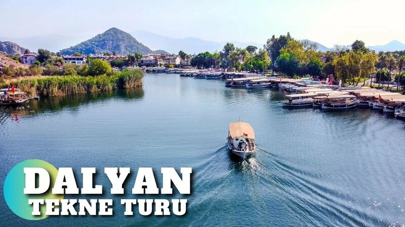 Dalyan Tekne Turu - Dalyan İztuzu Plajı Tam Tur - Dalyan Boat Tour ...