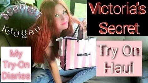 Victoria's Secret Try On Haul - Trans Try On | mtf | transgender woman ...