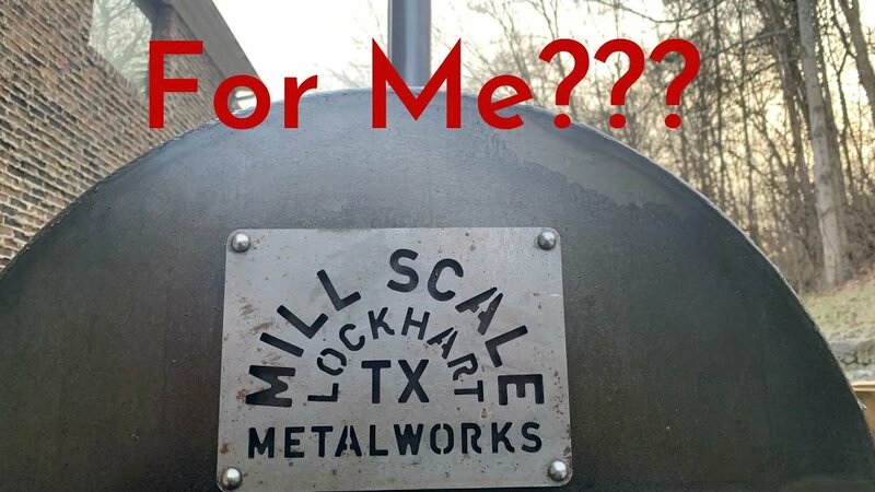 Overview of Mill Scale 94 Gallon Smoker with Plancha - Смотреть онлайн ...