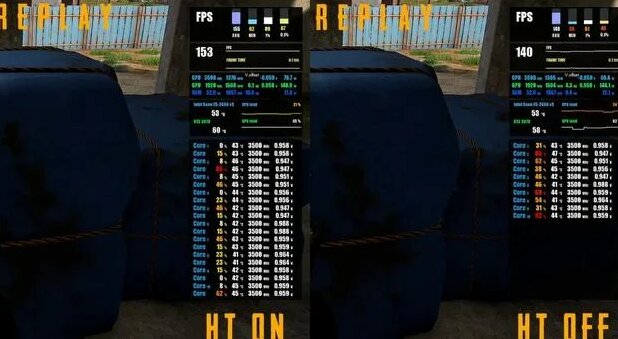 Xeon E5-2666 v3 с анлоком турбобуста + RTX 3070/ HT ON HT OFF в PUBG ...