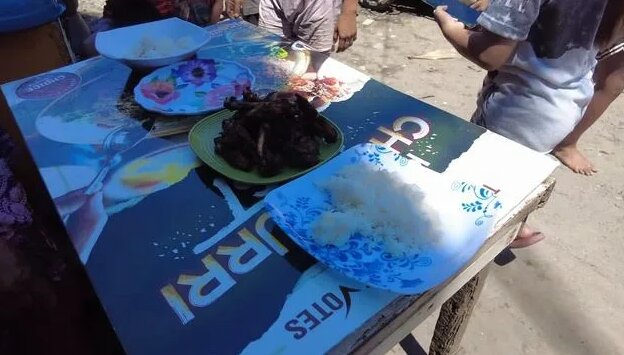 Daily life of Garbage MEAT COOK in Philippines' biggest slum - Cooking ...