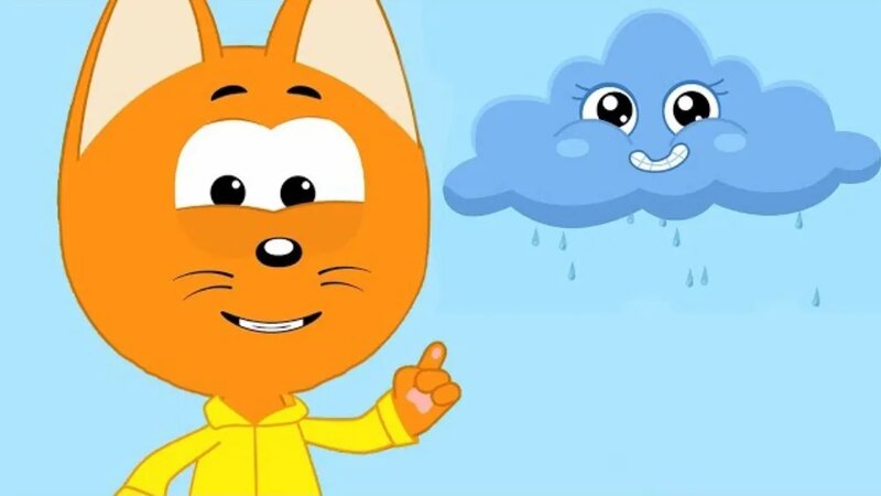 Учим звуки - Кап Кап - песенка от Котэ и Синего трактора - песенки для ...