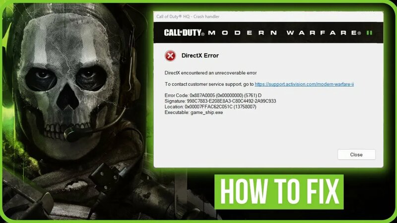 MW2 Directx Error FIX (2023) | Fix COD MW2 Directx Encountered An ...
