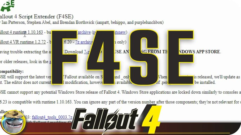 Установка F4SE Fallout 4 - Смотреть онлайн в поиске Яндекса по Видео