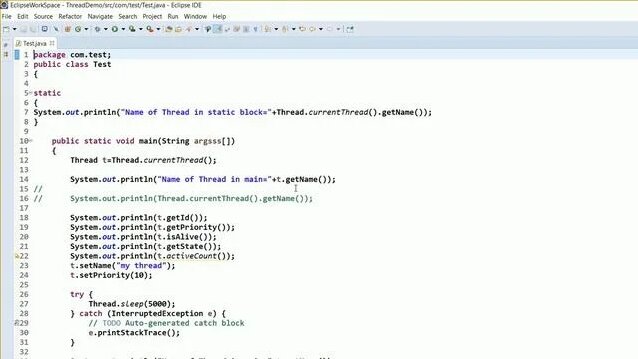 Multi Threading Part-5 | Thread Program | Thread Vs Runnable | Thread ...