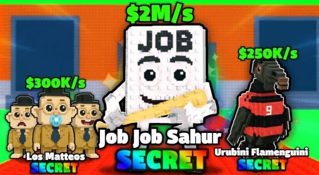 Укради Брейнрот Роблокс Начал С НУЛЯ НО У МЕНЯ Новая Секретка JOB JOB ...