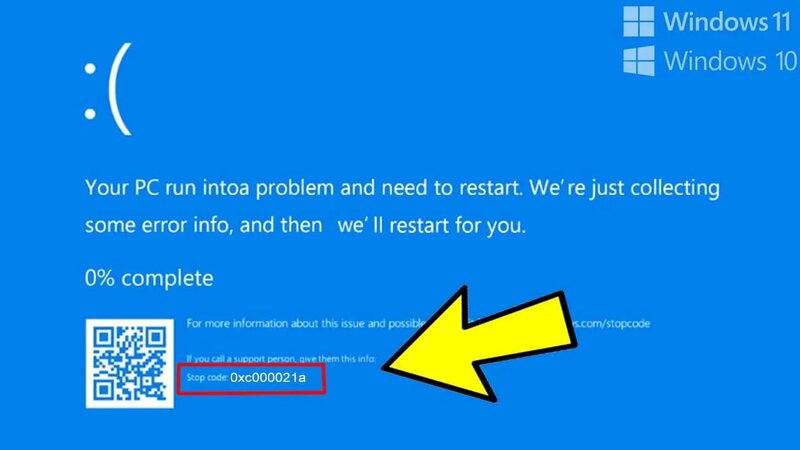 Fix Error Code 0xc000021a Blue Screen in Windows 11/10/8/7 | How To ...