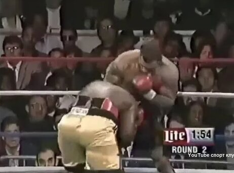 Бокс. Майк Тайсон Бастер Матис. Mike Tyson vs Buster Mathis Jr ...