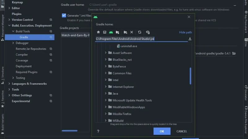 invalid gradle jdk configuration found. open gradle settings change jdk ...