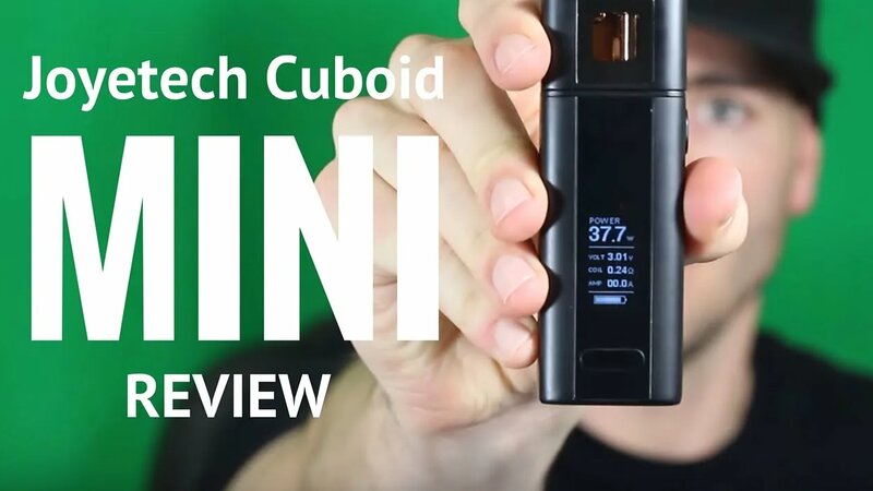 Joyetech Cuboid Mini Review | 80W | TC | Notch Coil | Internal Battery ...
