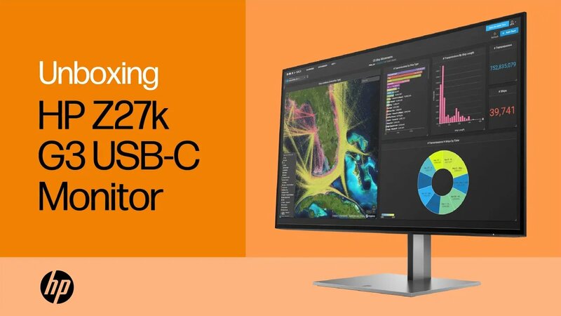 Unbox and Setup of the HP Z27k G3 4K USB-C Monitor | HP Monitors | HP ...