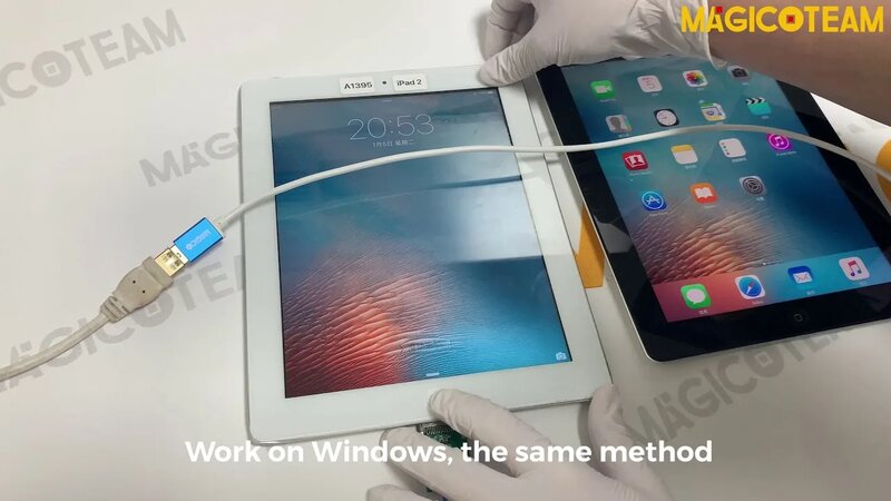 Magico Diag Tool iPad 2/3 Purple screen adapter|How to enger Purple ...