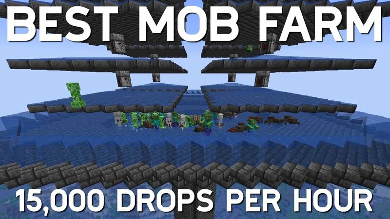 Best Mob Farm Minecraft 1.21.4 - 15,000 Drops per Hour - Easy Build ...