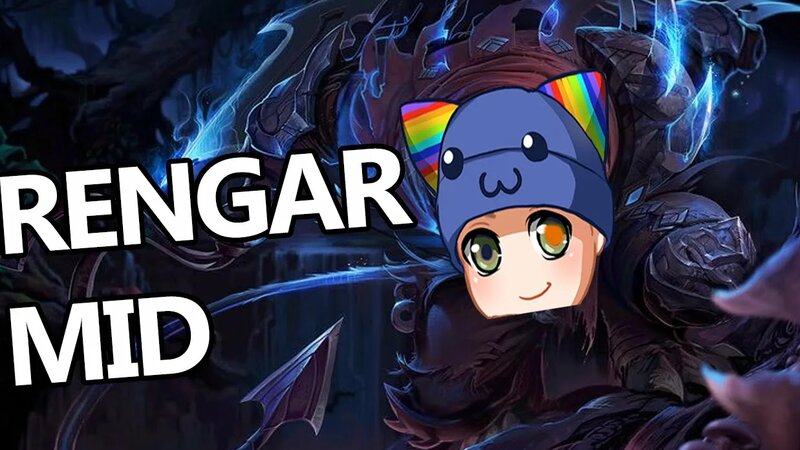 League of Legends - Rengar Mid - Full Gameplay Commentary