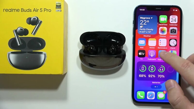 Realme Buds Air 5 Pro: Connect to iPhone / iPad (iOS) - Смотреть онлайн ...