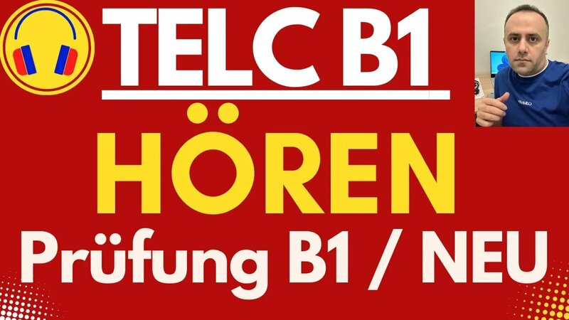 TELC B1 Hören - DTZ GAST B1 Hören - B1 Prüfung Hörverstehen Test mit ...