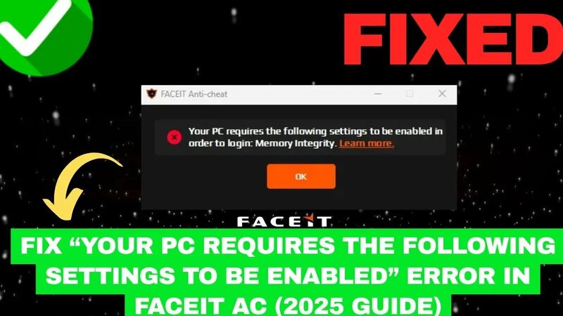 Fix “Your PC Requires the Following Settings to Be Enabled” Error in ...