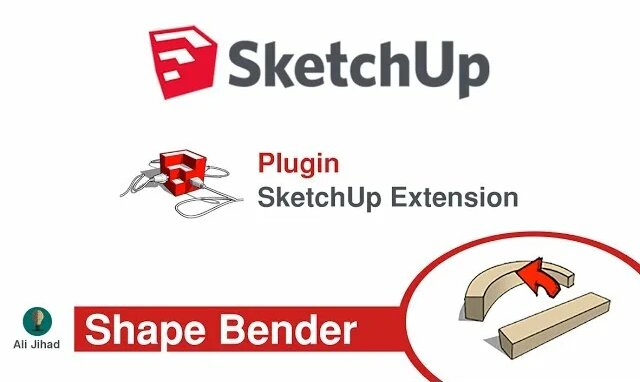 Shape Bender in SketchUP - How to use Shape Bender in SketchUP ...
