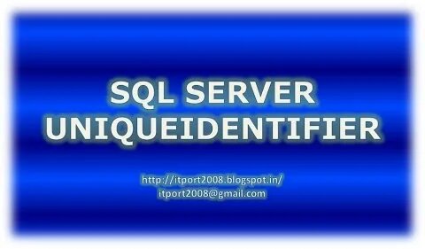 sql convert string to uniqueidentifier: 863 video Yandex'te bulundu