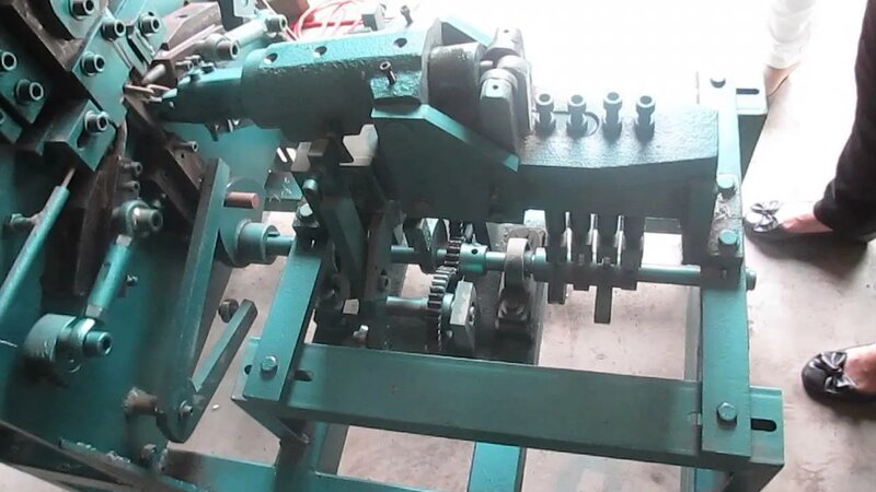 Automatic Steel Wire Chain link Bending/Making Machine - Смотреть ...