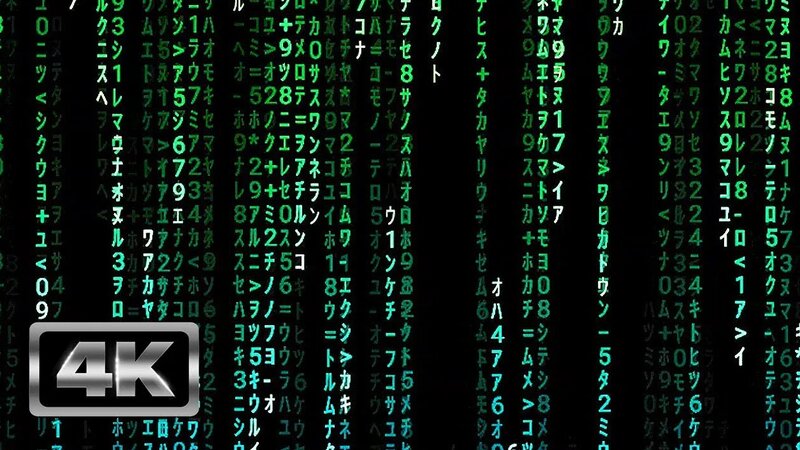 Matrix Code Rain - 1 Hour Matrix Theme TV Screensaver and Live ...