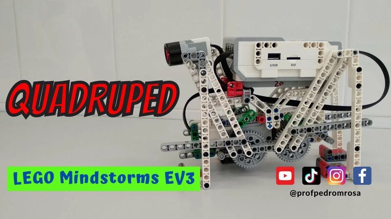 LEGO Mindstorms EV3 Quadruped - Building Instructions - Смотреть онлайн ...
