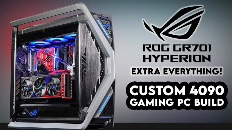 The Ultimate 4090 PC?! | ROG Gr701 Hyperion Gaming PC Build | ASUS ...