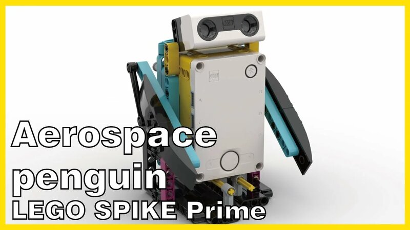 《Aerospace Penguin 太空企鵝》 - LEGO Spike Prime | Xiao Pang - Смотреть ...