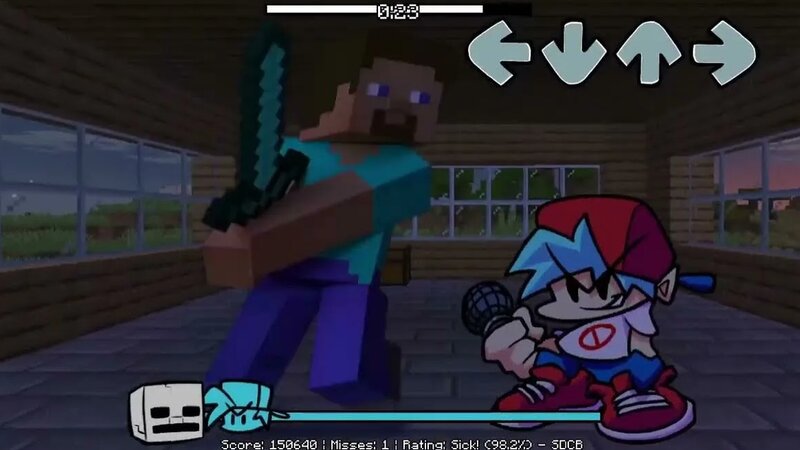 The minecraft fnf mod ever - Yandex Video aramada çevrimiçi izle