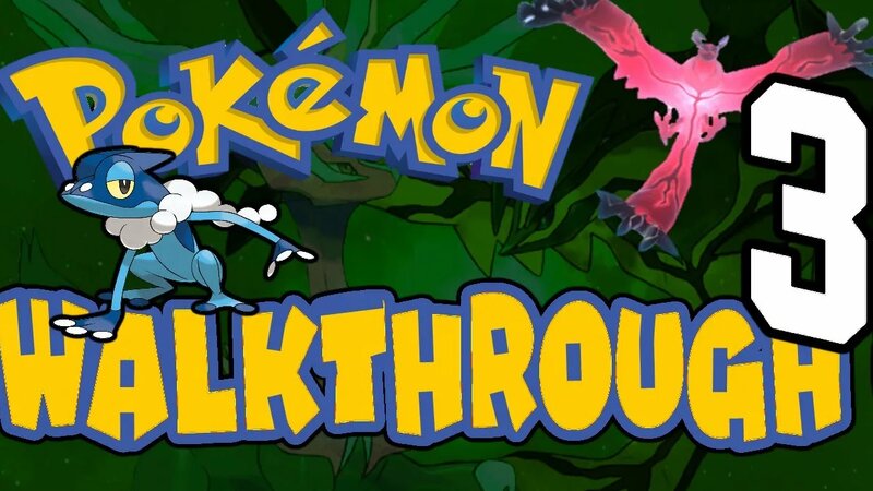 Pokemon Y Gameplay Walkthrough Part 3 - Froakie Evolves! Kalos ...