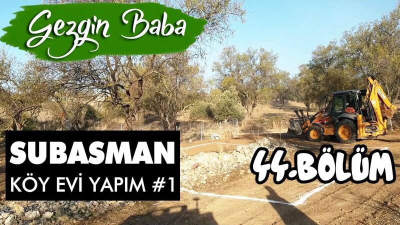 Subasman Yapımı | Subasmanı Nasıl Yapılır | Müstakil Köy Evi Temel Atma ...