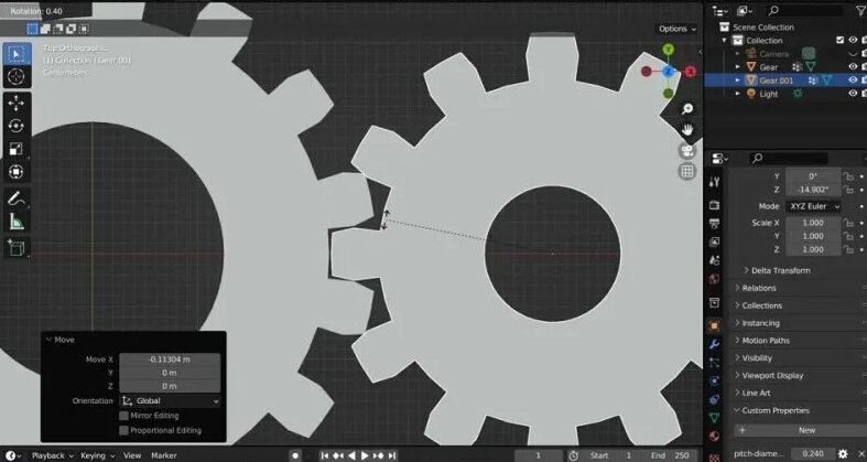 Заставляем шестеренки крутиться | Mechanical Gears & Drivers In Blender ...