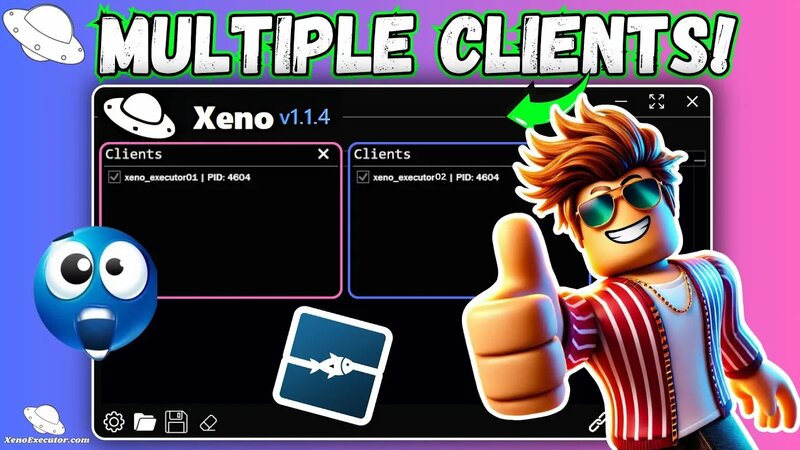 How to Use Multiple Roblox Clients on One PC | Xeno Executor ...
