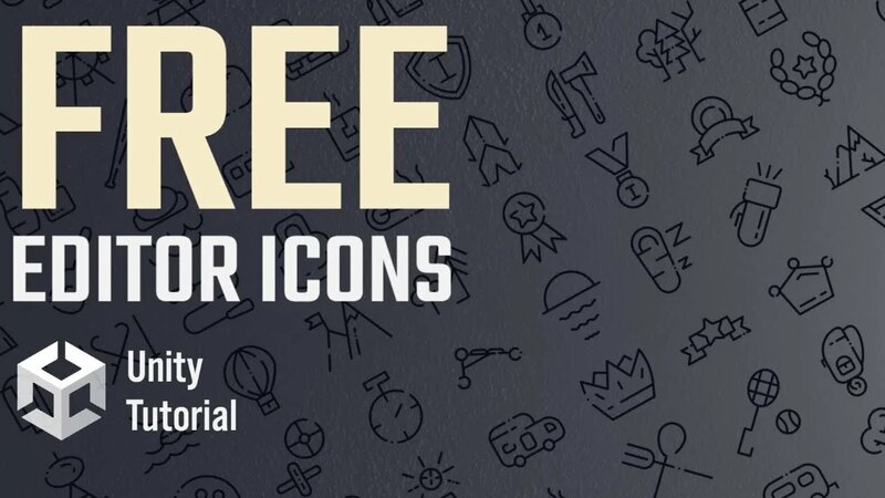 FREE Unity Editor Icons Using Icon Content Method - Смотреть онлайн в ...