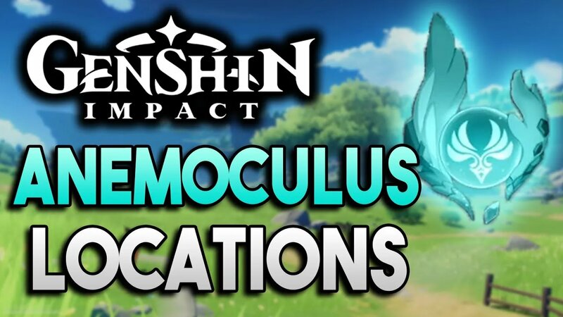 All Anemoculus Locations! - 【Genshin Impact】 - Yandex Video aramada ...