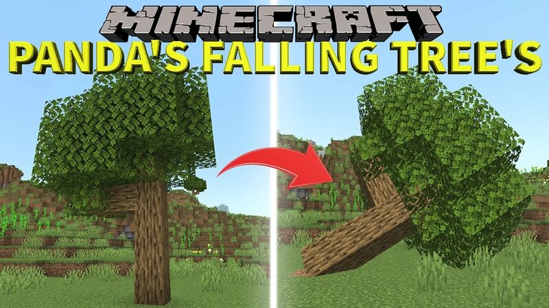 Panda'S falling tree's - los arboles mas realistas de minecraft ...