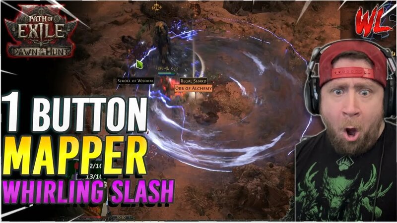 Whirling Slash Build Guide 1 Button Mapping POE2 Ritualist Dawn of The ...