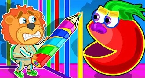 Lion Family | Story about Worms from the Game #5. Slither.io | Cartoon ...