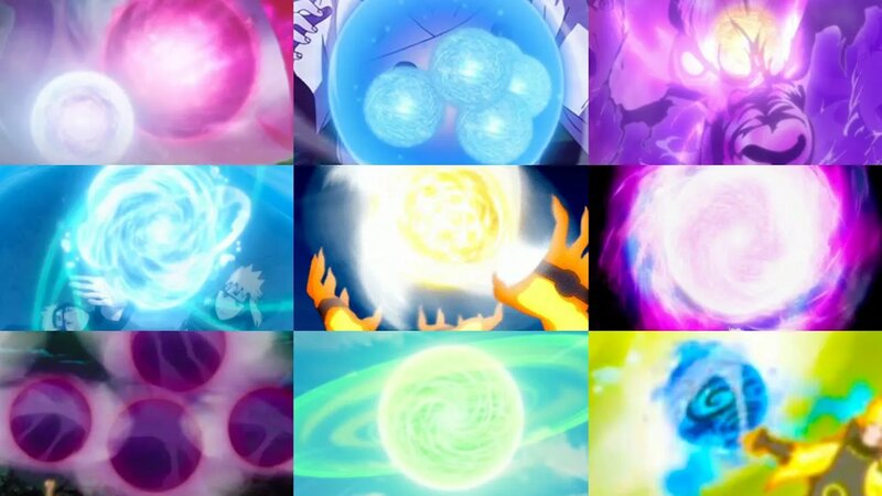 Naruto All Rasengans - Naruto, Naruto Shippuden, Boruto