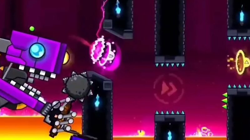 прохождение уровня Explorers в geometry dash - completing the Explorers ...