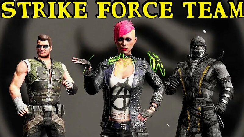 Mortal Kombat Mobile. Strike Force Team. My New Favorite Team in MK ...
