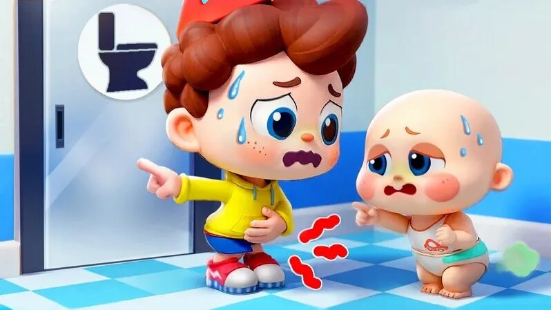 Neo Needs to Go Potty! | My Turn My Turn | Good Habits | Nursery Rhymes ...