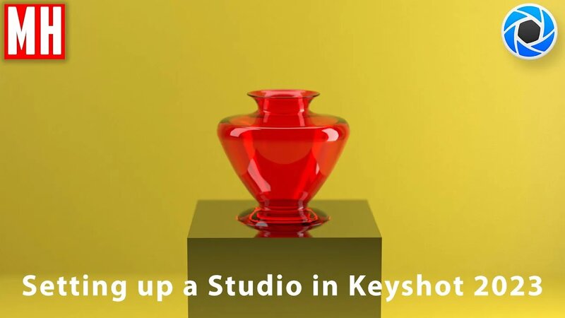Setting up a lighting studio in Keyshot 2023 for product renderings ...
