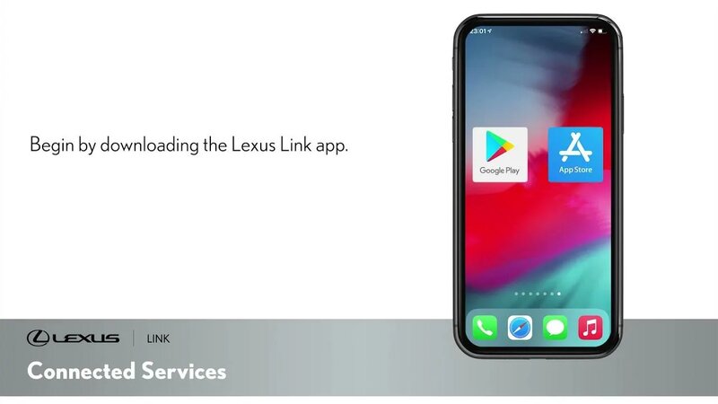 Lexus Link app – how to register and activate connected services ...