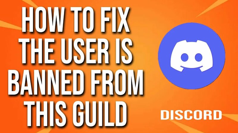Discord How To Fix The User Is Banned From This Guild - Смотреть онлайн ...
